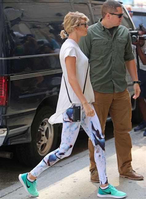 Taylor Swift In Spandex Out In Nyc Celebmafia