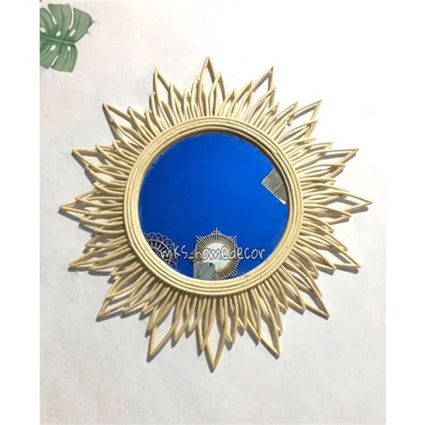 Jual Cermin Rotan Bunga Matahari Shopee Indonesia