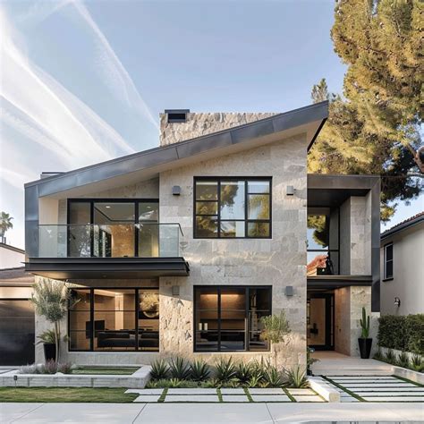 Ultimate Guide To Modern House Designs For Two Story Flat Roof Homes Fachadas De Casas