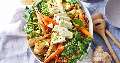 Honey Roasted Parsnip And Carrot Salad