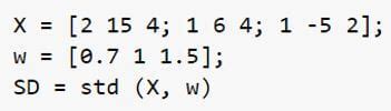 Matlab Standard Deviation Examples Of Matlab Standard Deviation