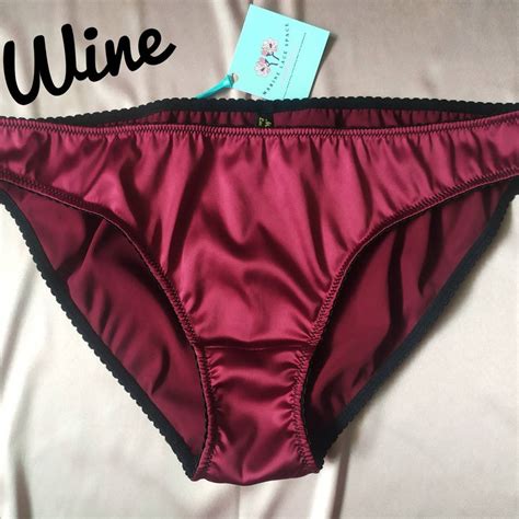 Satin Panties Etsy