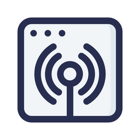 Wireless Generic Outline Color Icon