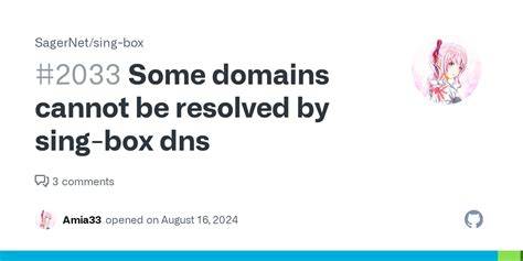 Some Domains Cannot Be Resolved By Sing Box Dns · Issue 2033