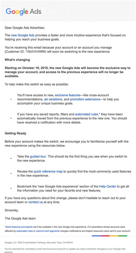 Old Google Ads Interface Shutting Down October 4th Or 18th
