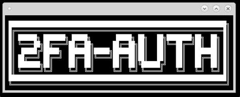 2fa Auth Gerando Códigos 2fa Em Seu Terminal