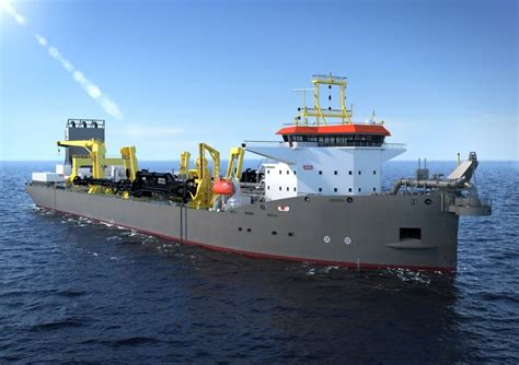 Boskalis Orders Large 31000 M3 Trailing Suction Hopper Dredger From Royal Ihc