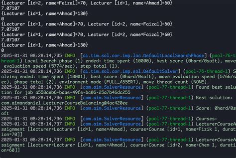 Java Timefold Load Balancing Problem Unfairness Is Always 0 Stack Overflow