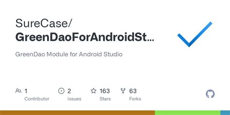 Github Surecase Greendaoforandroidstudio Greendao Module For Android Studio
