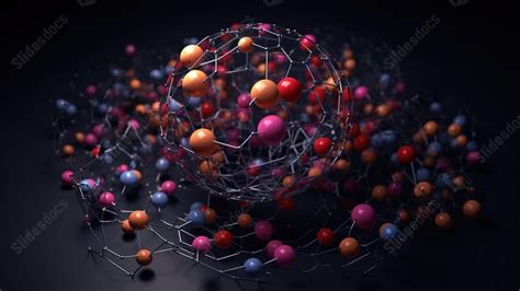 A Atomic Atom With A Light And A Glowing Atom Powerpoint Background For Free Download Slidesdocs