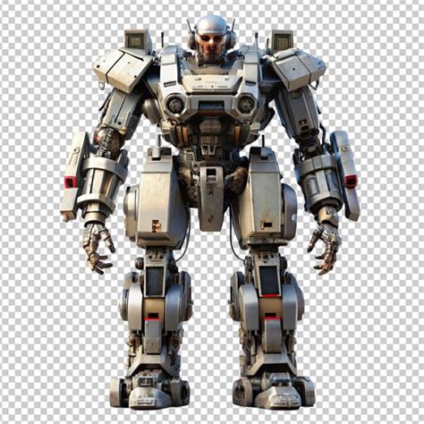 War Robot Premium Ai Generated Psd