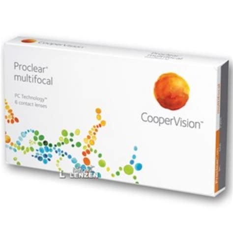 Proclear Multifocal 6 Pack Multifocale Maandlenzen Internetlenzen