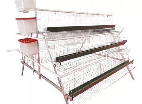 Jaula Para Gallina Ponedora Capacidad De 120 Aves Uso Rudo Zait