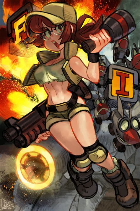 Fio Germi Metal Slug Drawn By Alexahad Danbooru