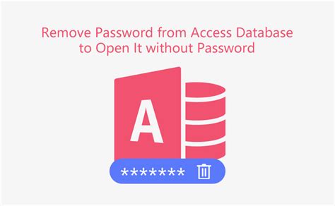 how to open access database without password