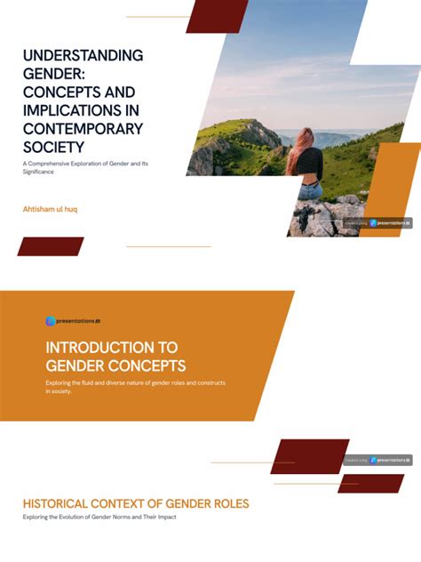 Gender Concepts And Meanings Presentation Pdf