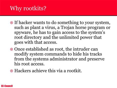 PPT Rootkits PowerPoint Presentation Free Download ID 5674932