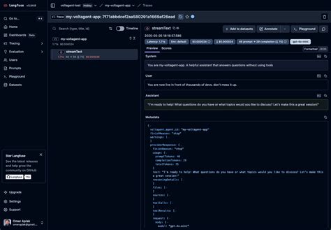 Observability For Voltagent With Langfuse Langfuse