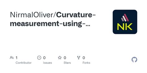 GitHub NirmalOliver Curvature Measurement Using Vision System
