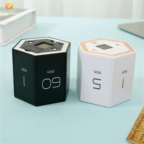 Cube Timer Flip Focus Timer 1510253060 Minutes And Custom Countdown Time Management Timer