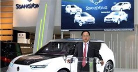 파리모터쇼 쌍용차 친환경 Ev 콘셉트카 세계 첫 공개