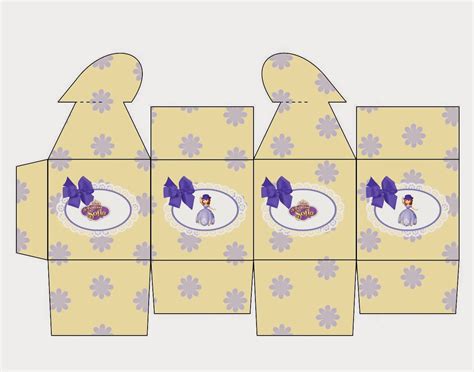 Sofia The First In Yellow And Lilac Free Printable Box With Heart Closure Oh My Fiesta In
