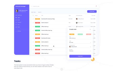 Task Manager Platform UX UI Behance Task Manager Platform UX UI Behance
