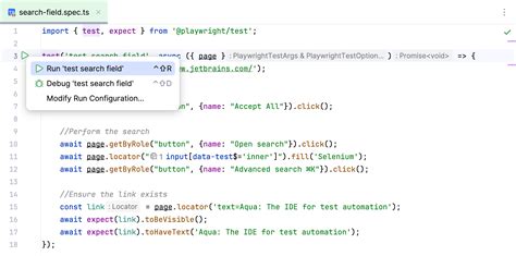 Web Ui Test Automation Intellij Idea Documentation