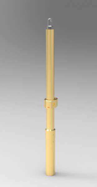 Solid Works 3d Cad Model Of Actuator With Max Lifting Force 2000 N