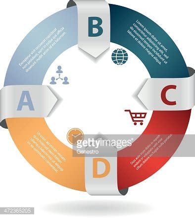 Round Infographic Template Stock Clipart Royalty Free FreeImages