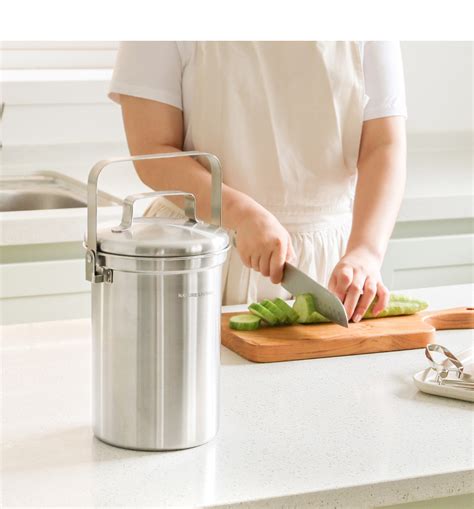 올스텐 304 주방 음식물쓰레기통 3l 한샘몰