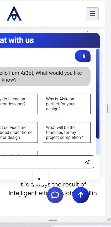 Ai Bot Responsiveness · Issue 442 · Abhipatel10aiskcon Construction