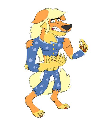 Werewolf Applejack By Perithefox10 On Deviantart