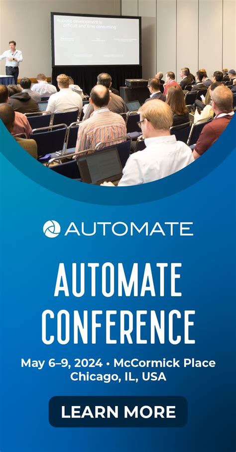 A3 Association For Advancing Automation On Linkedin Automate Conference Agenda