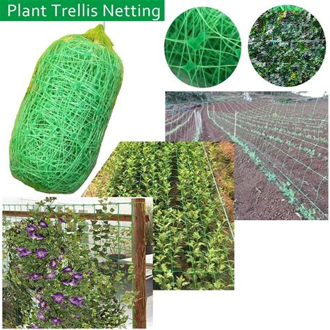 plant trellis netting pea netting green garden net grandado