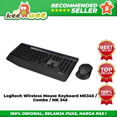 Jual Logitech Wireless Mouse Keyboard Mk345 Combo Mk 345 Shopee Indonesia