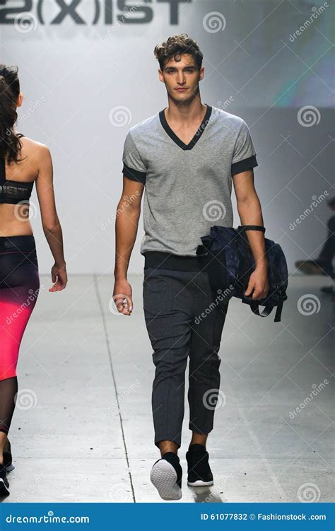 A Model Walks The Runway During X IST Men S Spring Summer Runway Show Editorial
