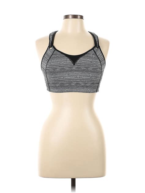Moving Comfort Gray Sports Bra Size Lg 36d 68 Off Thredup