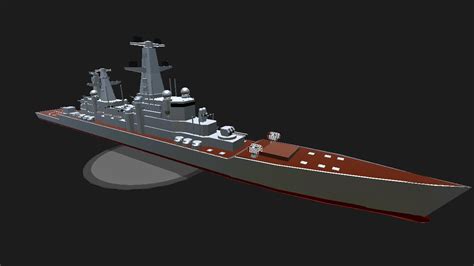 Simpleplanes Kunlun Class Guided Missile Cruiser