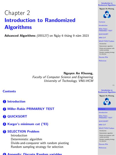 introduction to randomized algorithm pdf discrete mathematics