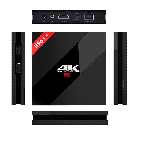 3g 32g Smart Tv Box H96 Pro Tv Box Amlogic S912 Octa Core Android 6 0