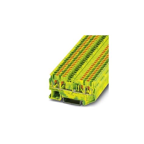 Ground Modular Terminal Block Push In Connection No Of Connections 4 Cross Section 0 14