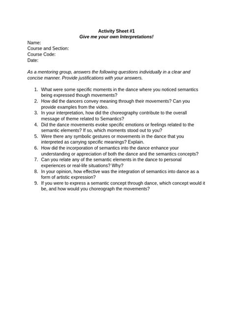 worksheet 1 semantics pdf