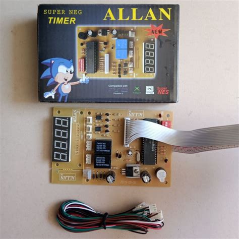 Allan 4 Digit Timer Pisonet For 1 And 5 Peso Pisonet Timer 4digit Shopee Philippines