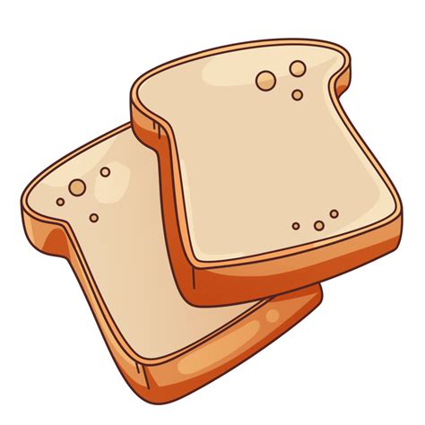 Toast Bread Clipart