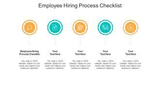 Hiring Checklist Slide Team