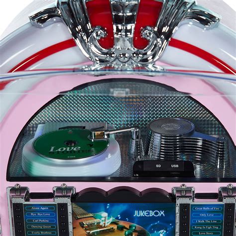 Pureline 105 Retro Bluetooth And Cd Jukebox Liberty Games