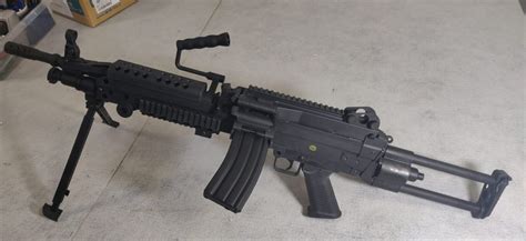 Kombat Uk Sandt M249 Para Sports Line Aeg Guns Airsoft