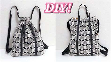 Best 12 How To Sew A Drawstring Backpack Easy Tutorial With Pictures Artofit