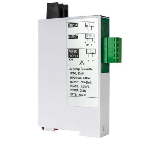 Current Sensor Transmitter 0 1a 0 4a To 4 20ma 0 10v Rs485 Voltage Transducer Transmitter 0